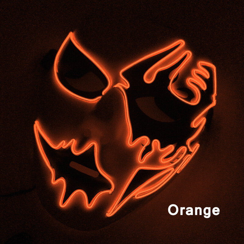 Маска "Страшная", с подсветкой, для Хэллоуина