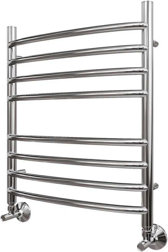 Полотенцесушитель водяной Point Альфа Премиум П8 PN05156S 600x532, хром