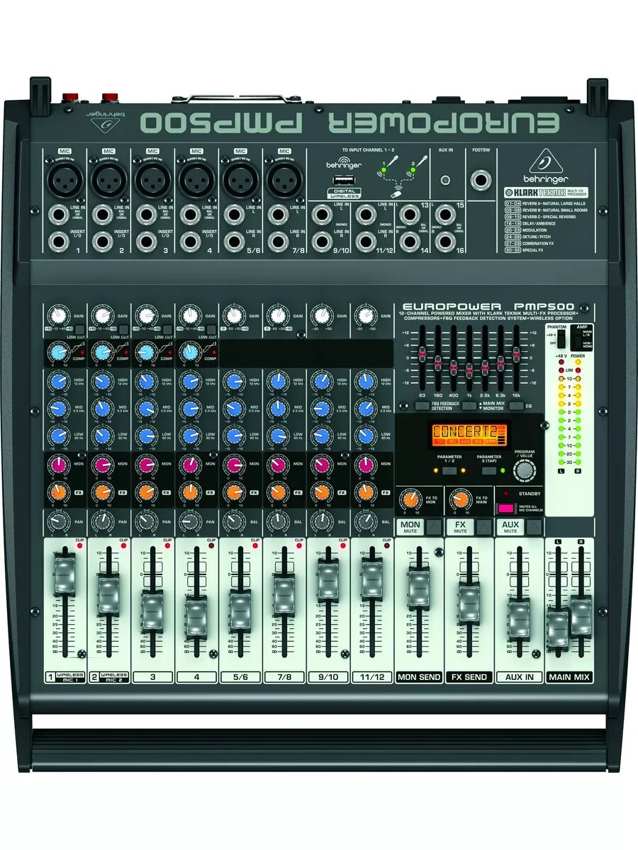 PMP500 Микшер-усилитель