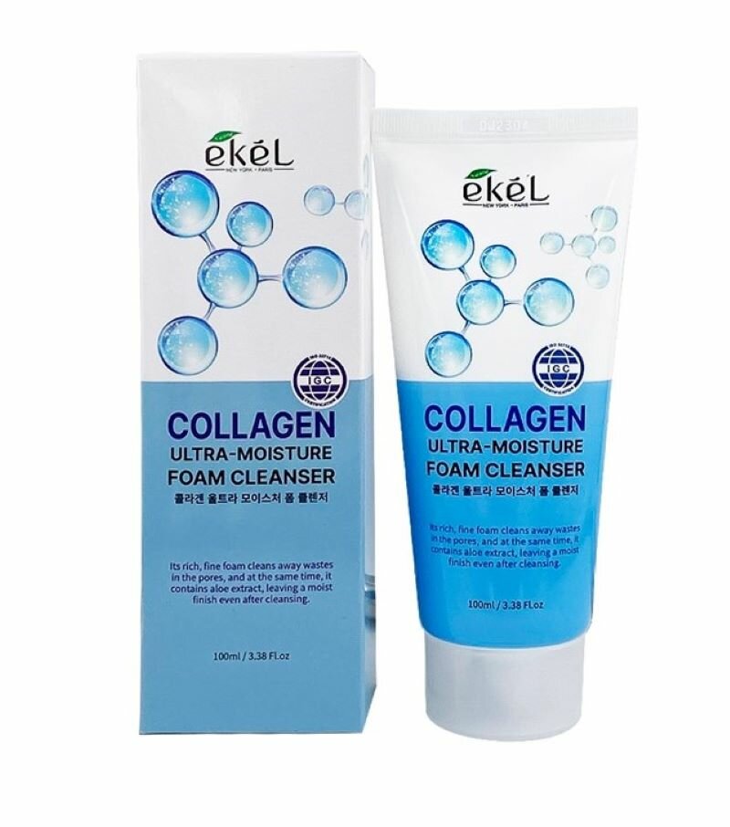 Пенка для умывания Ekel с экстрактом коллагена 100 мл