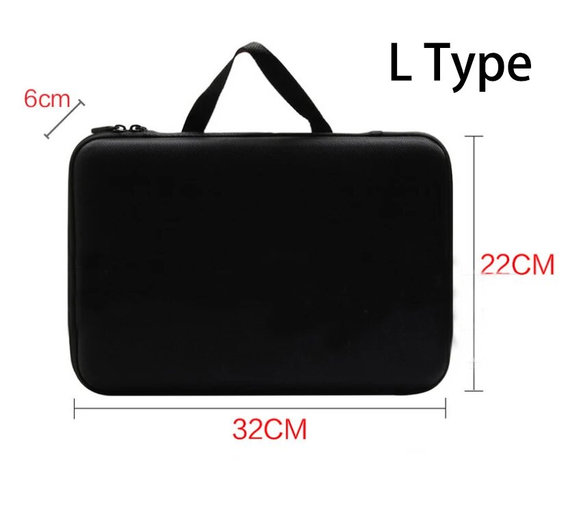 Чехол для GoPro 13 12 Insta360 DJI Osmo из нейлона L Type