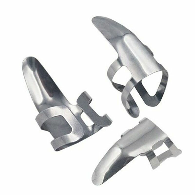 Струнные аксессуары, Нержавеющие кольца на указательный палец, 3 шт./набор