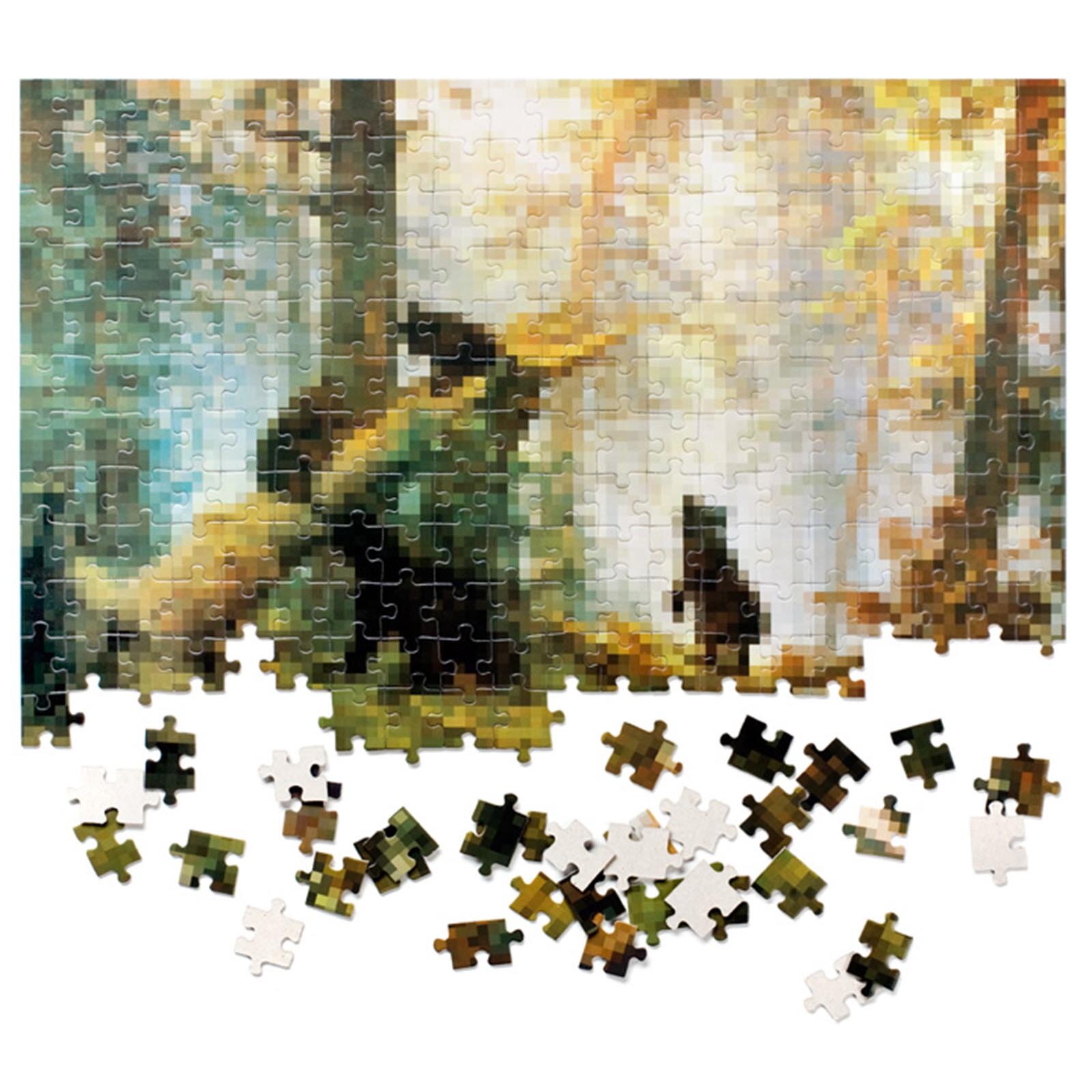 Пазл Пазлус Пикселюс «Утро в сосновом лесу», в подарочной коробке, 260 деталей, Студия Артемия Лебедева