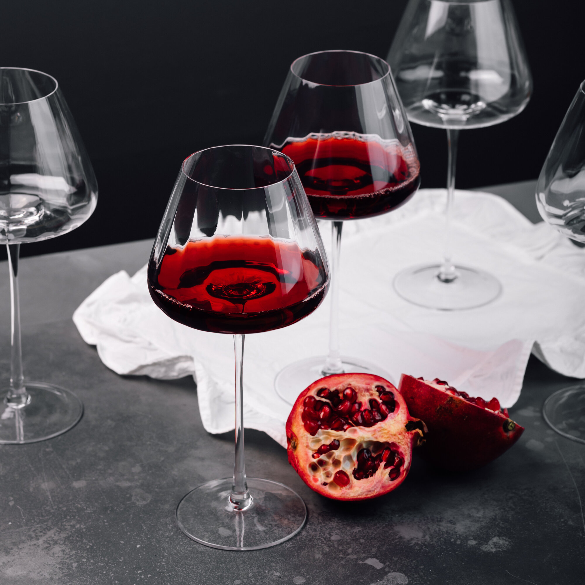 Набор бокалов для вина 710 мл 6 шт хрустальное стекло MGline Infinity