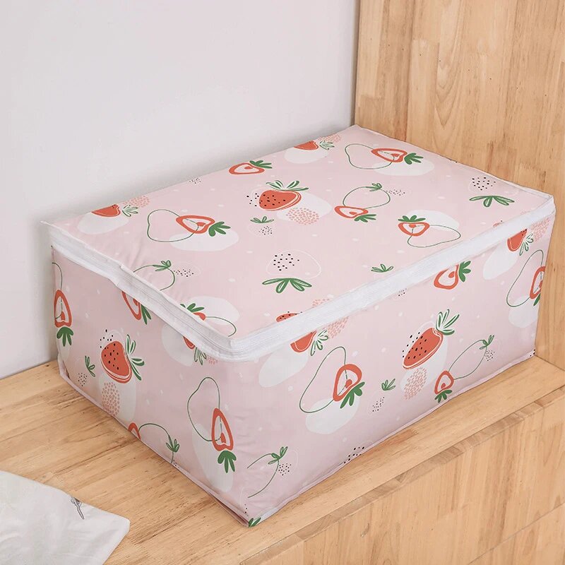 Сумка для хранения одеял 70x50x25см, SweetheartStrawberry