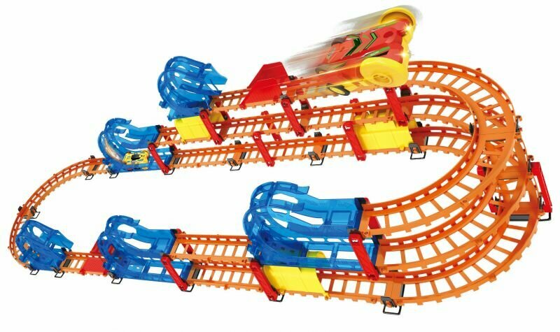 Автотреки и железные дороги BSQ Автотрек BSQ Magical Fast Line (длина полотна 500 см, 2 машины) - BSQ-3061