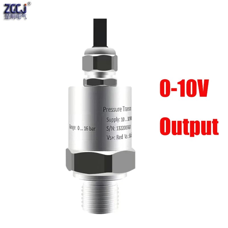 Керамический датчик давления ZGCJ 0-10/16/20 бар 0-5/10В 0-20bar, 0-10V output