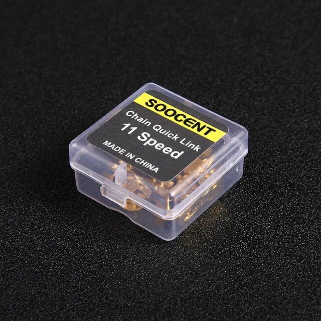 Быстросъемные звенья для цепи SOOCENT 11 скоростей, Gold