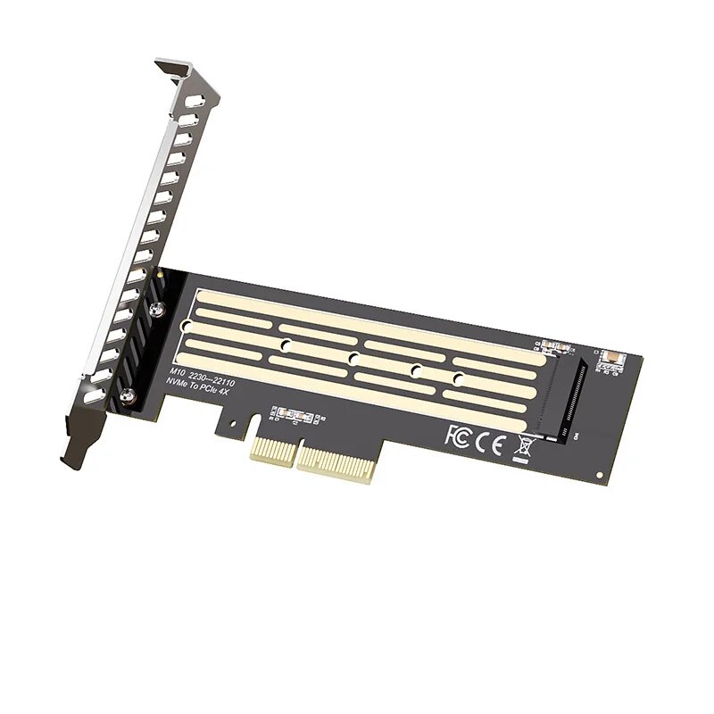 Адаптер TEUCER NVME, адаптер NVME PCIE X4 M.2 NVME в PCIE, подходит для жестких дисков PCI-E X4 X8 X16