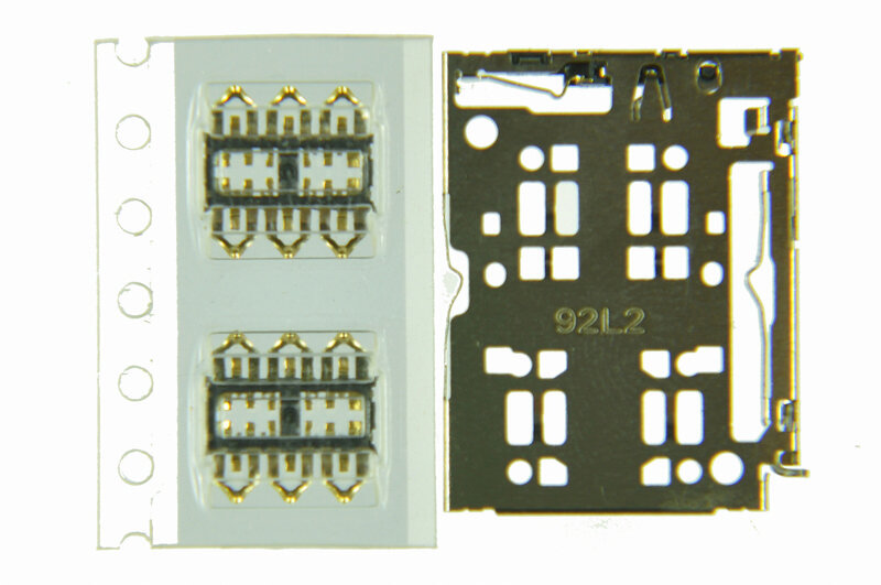 Разъем сим карты для Huawei Honor 20 (YAL-L21)/Honor 20 Pro (YAL-L41)/Nova 5T (YAL-L21) 2sim