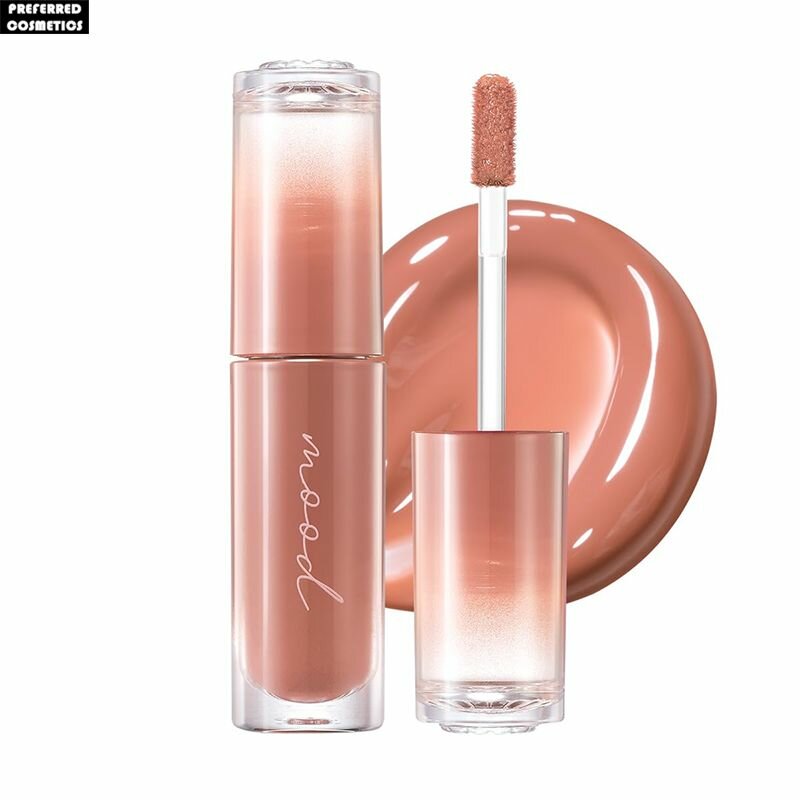 Тинт Peripera Pink Moon Glow Для придания объема губам, Естественно увлажняющий, Легкий, придающий сияние, Стойкий, Удобный, Не липкий