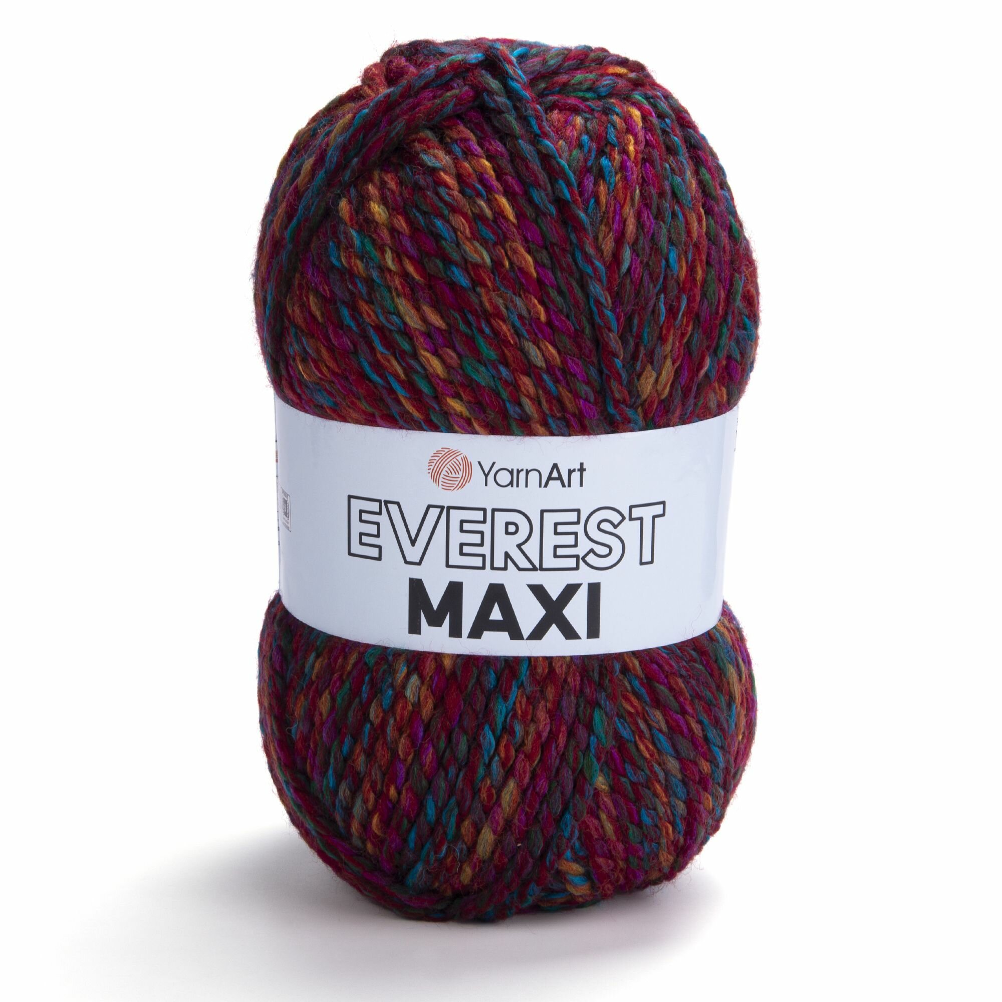 Пряжа YarnArt Everest Maxi цвет 8026 (200г/134м, упаковка 3 мотка)