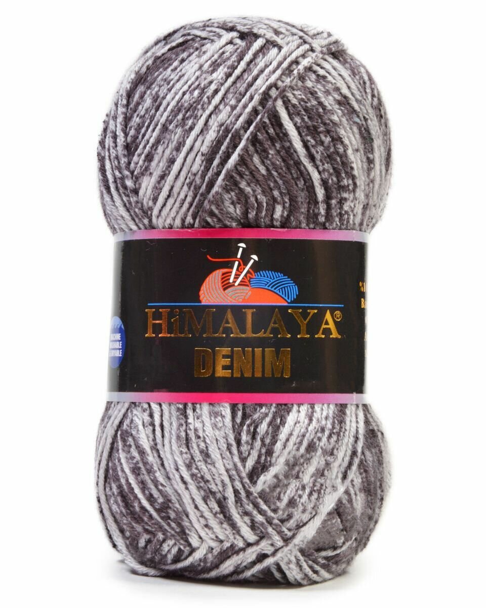 Пряжа Himalaya Denim 115-06 серо-коричневый (50г/140м, упаковка 10 мотков)