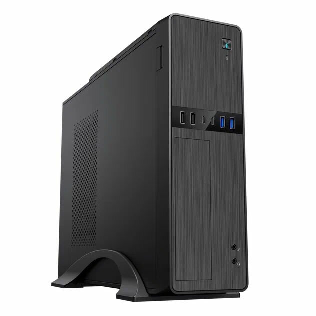 Корпус Zircon S615-6UC-300W, черный, Micro-ATX/Mini-ITX, блок питания 300 Вт