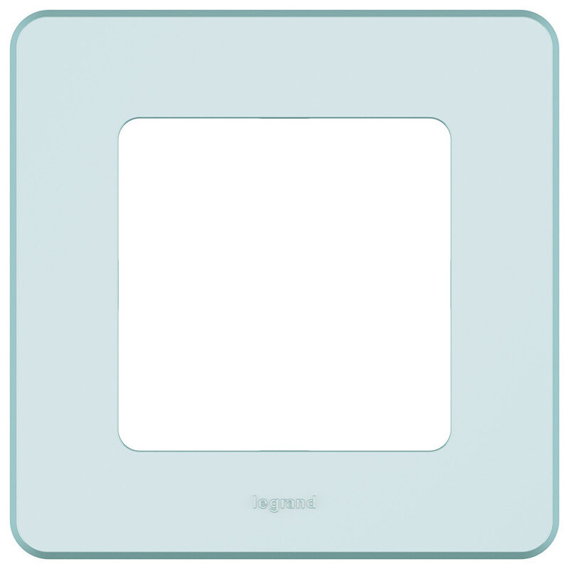 Legrand INSPIRIA Мятный Рамка - 1 пост, IP20 (в комплекте 12 шт)