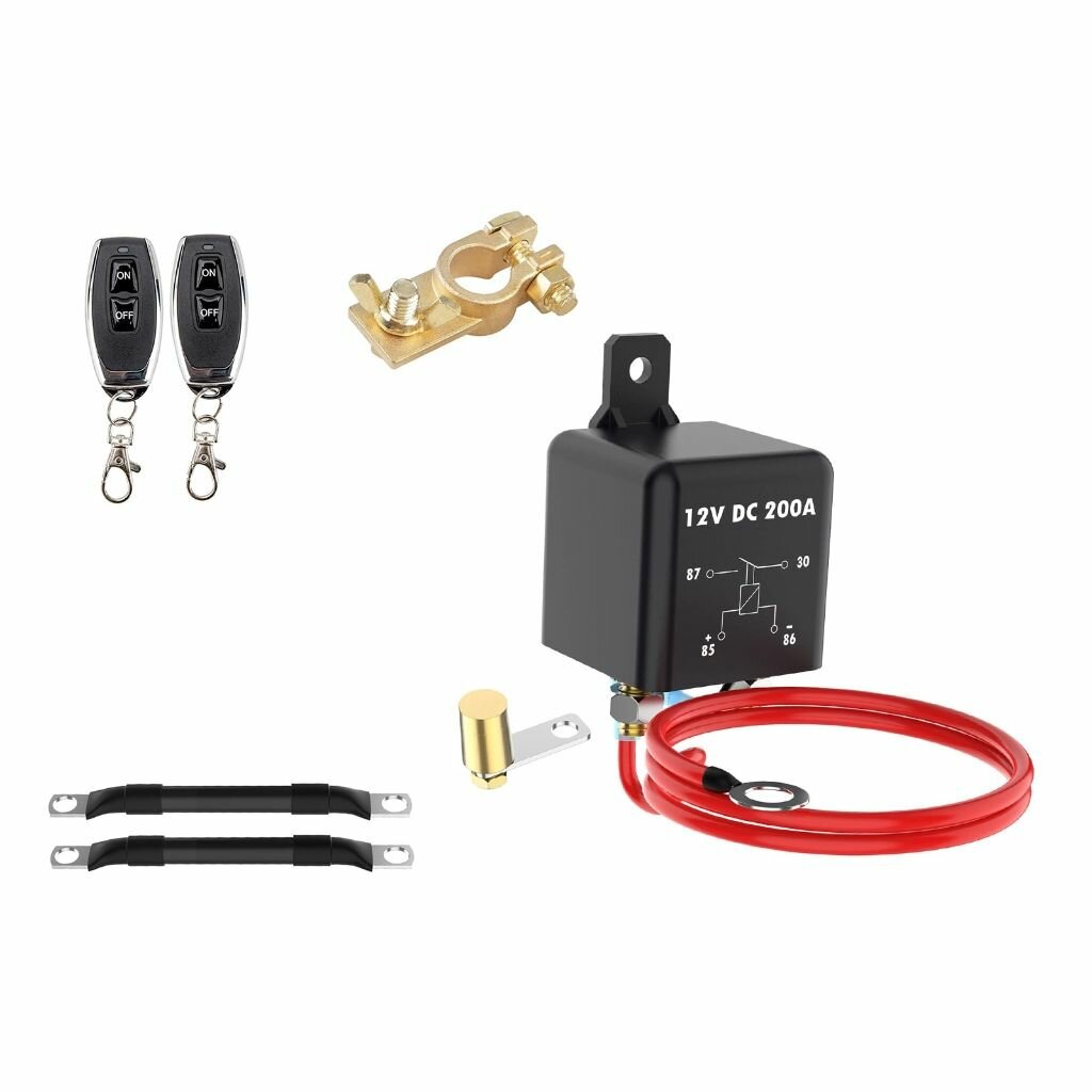 Беспроводное дистанционное реле отключения автомобильного аккумулятора, Отключающий выключатель 12 В