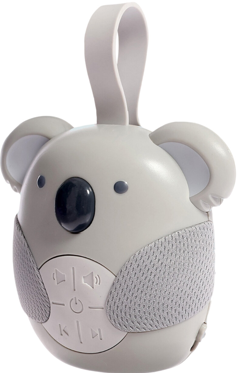 Музыкальная интерактивная игрушка "Милая коала" с подвесом, звуковые эффекты, колыбельные песенки, таймер на проигрывание, белый шум для сна новорожденных