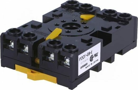 Реле OMRON P2CF-08-E Аксес. для реле панелька PIN 8 DIN Эл. подкл круглое гнездо 1 шт