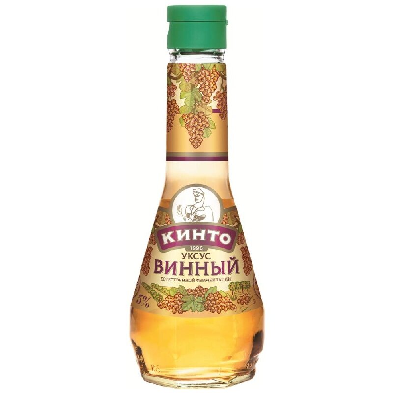 Уксус кинто винный из белого вина /стекло/ 250мл