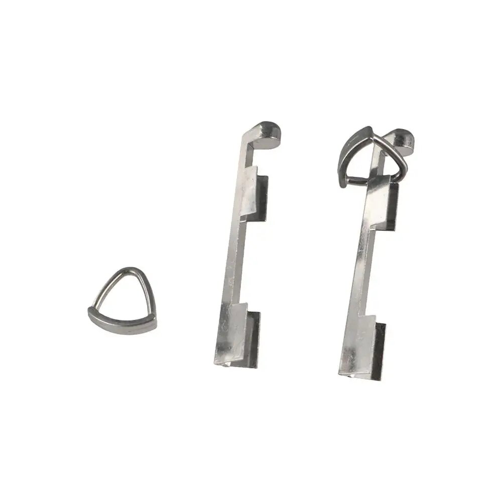 Зажим для наконечника кия из алюминиевого сплава, фиксирующий наконечник, сменный фиксатор для бильярдного кия, крепеж, инструменты для ремонта, зажимы для бильярдной палки