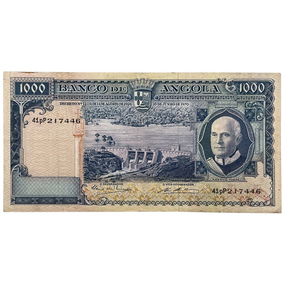 Ангола 1000 эскудо 1970 г. (Серия 41pP)