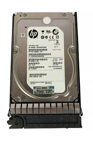 Жесткий диск HP 508011-001 1Tb SAS 3,5" HDD