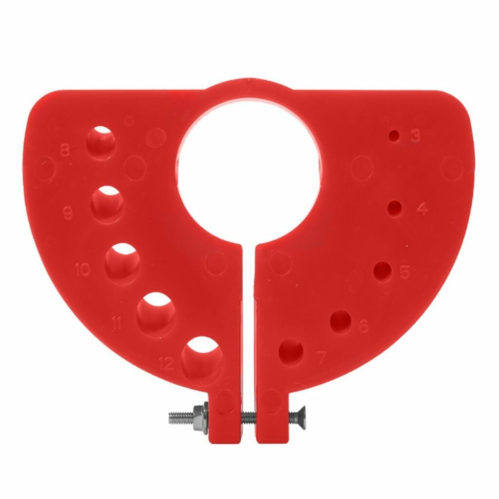 (1 шт.) Угловая шлифовальная машина для заточки дрелей - красный