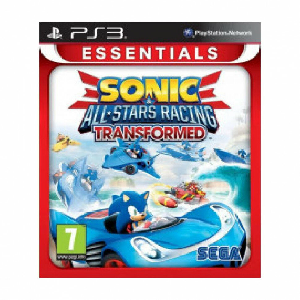 Игра Sonic and Sega All-Star Racing для PS3 (Англ. версия)