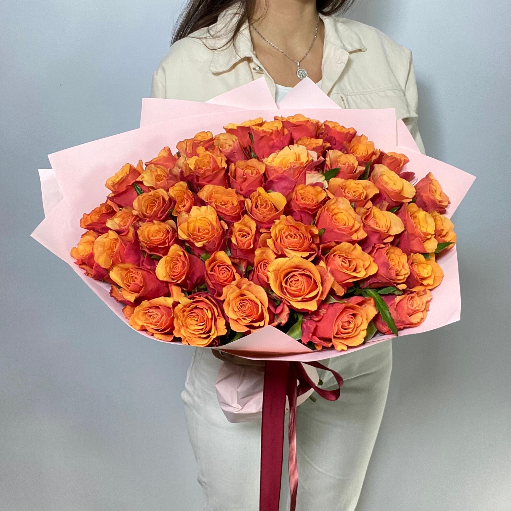 Оранжевые розы