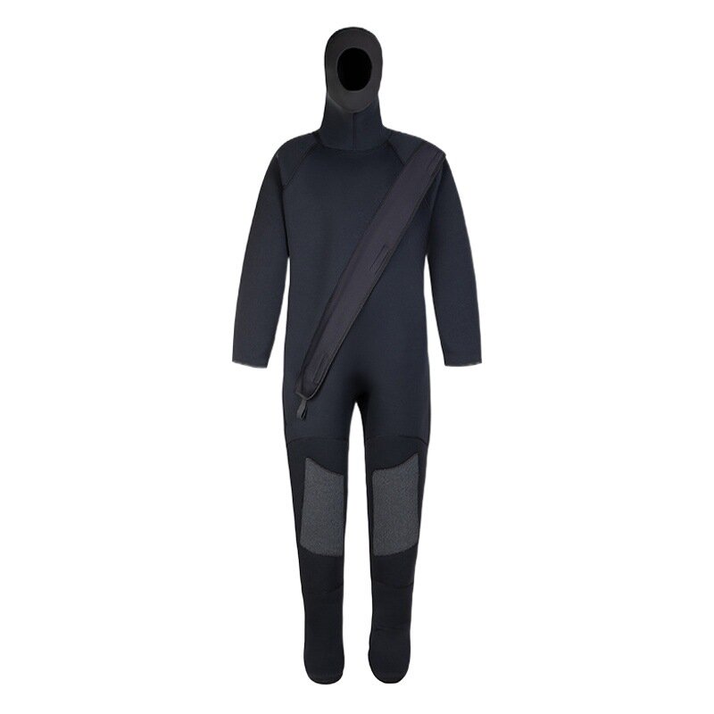 Гидрокостюм, 5мм, XL, с капюшоном, водонепроницаемый, сухой