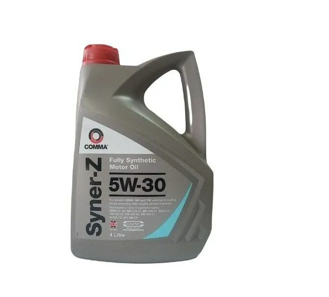 Масло моторное 5w30 comma 4л синтетика synerz