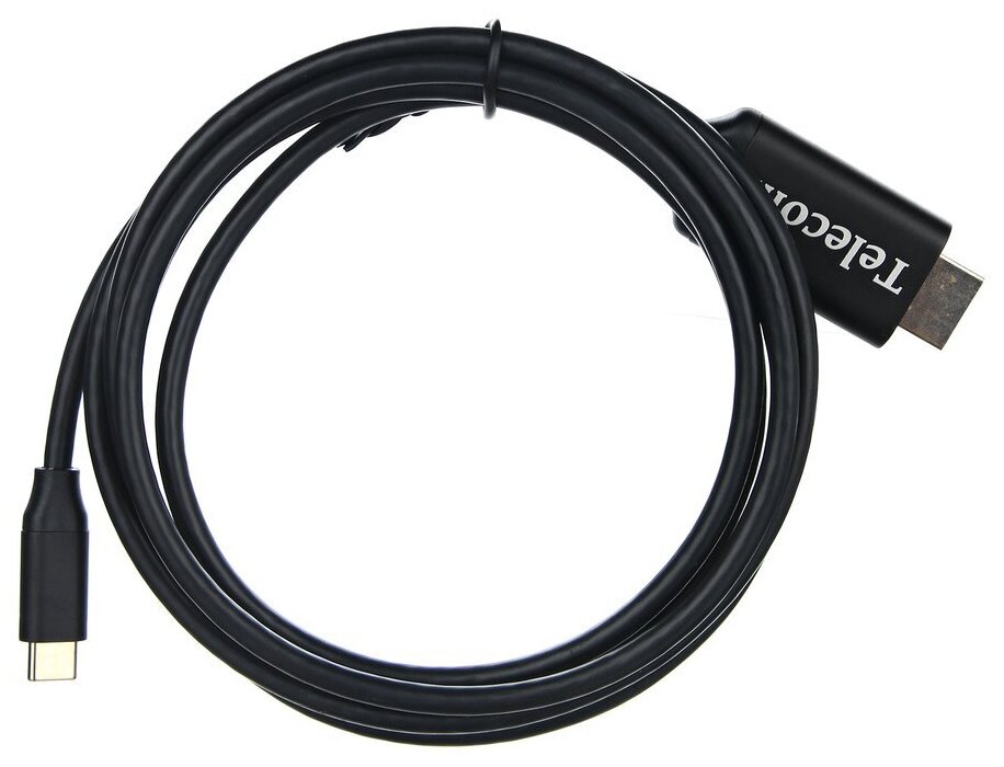 Кабель-адаптер Telecom USB3.1 Type-C(m) -> HDMI A(m) 4K@60Hz, 1.8m (TCC008T-1.8M)
