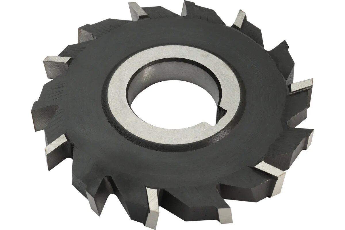 ИПК2240-0152 Фреза дисковая трехсторонняя 63x8x22мм с разнонаправленным зубом Z12 тип 2 Р6М5