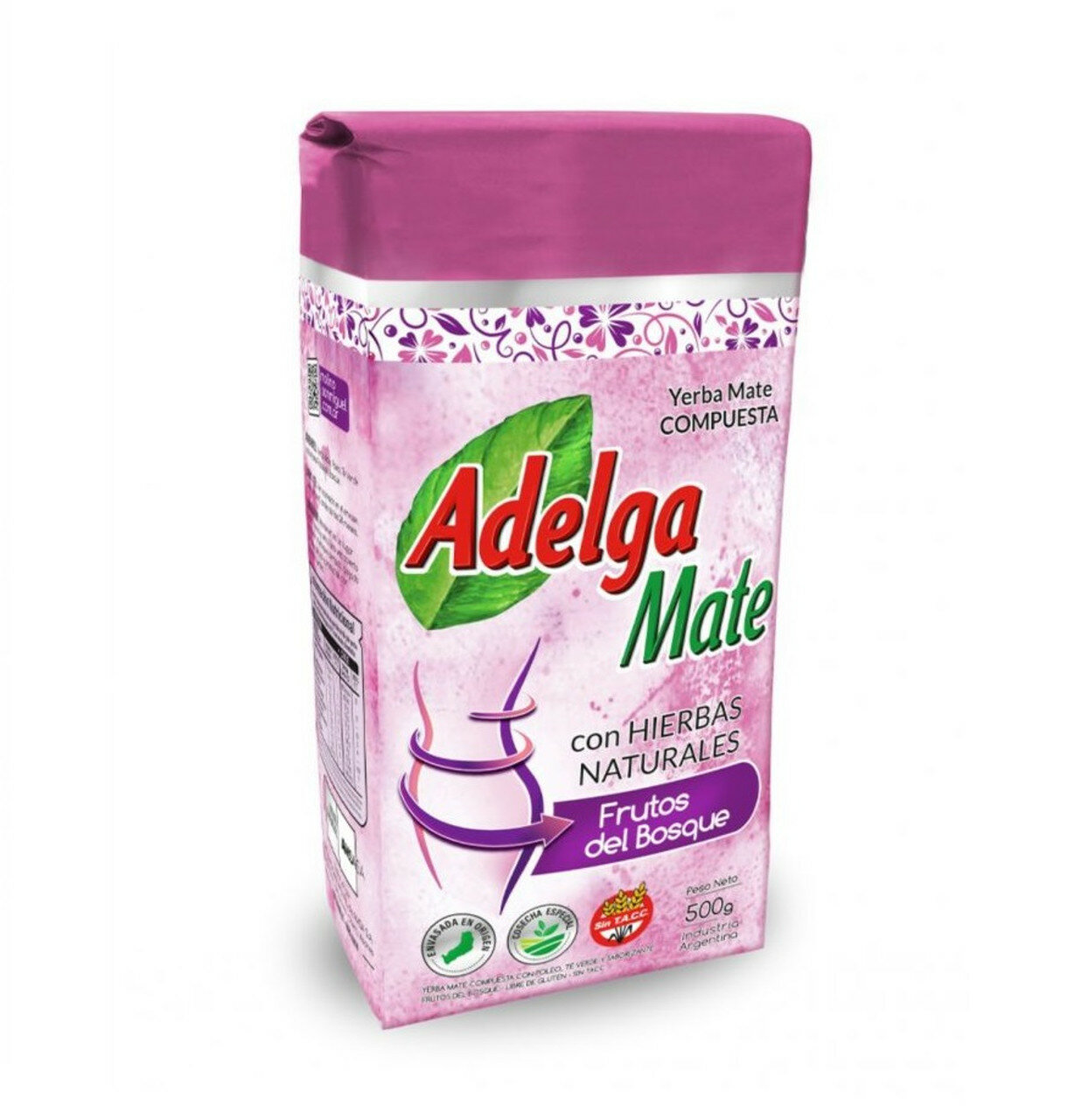 Йерба мате чай Adelgamate Frutos del Bosque 500 грамм производство Аргентина