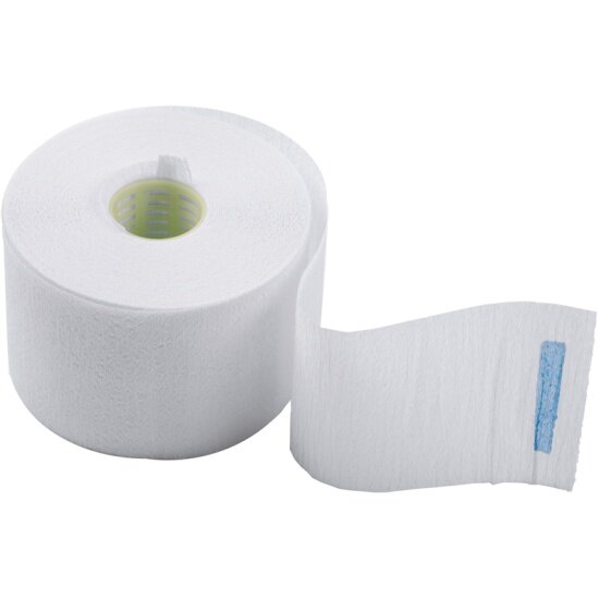 Воротнички бумажные Dewal Professional DEWAL с синей липучкой 100 шт