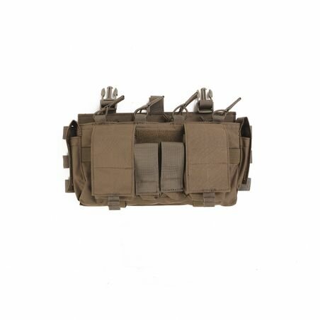 Тактический подсумок EmersonGear MF Style Gen IV Compatible Placards/RG (цвет Coyote Brown) EM7363CB
