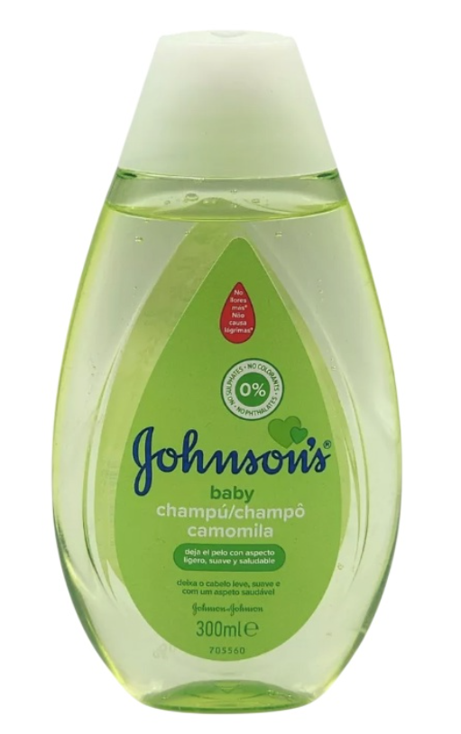 Детский шампунь для волос Johnson's Baby с ромашкой, 300 мл.
