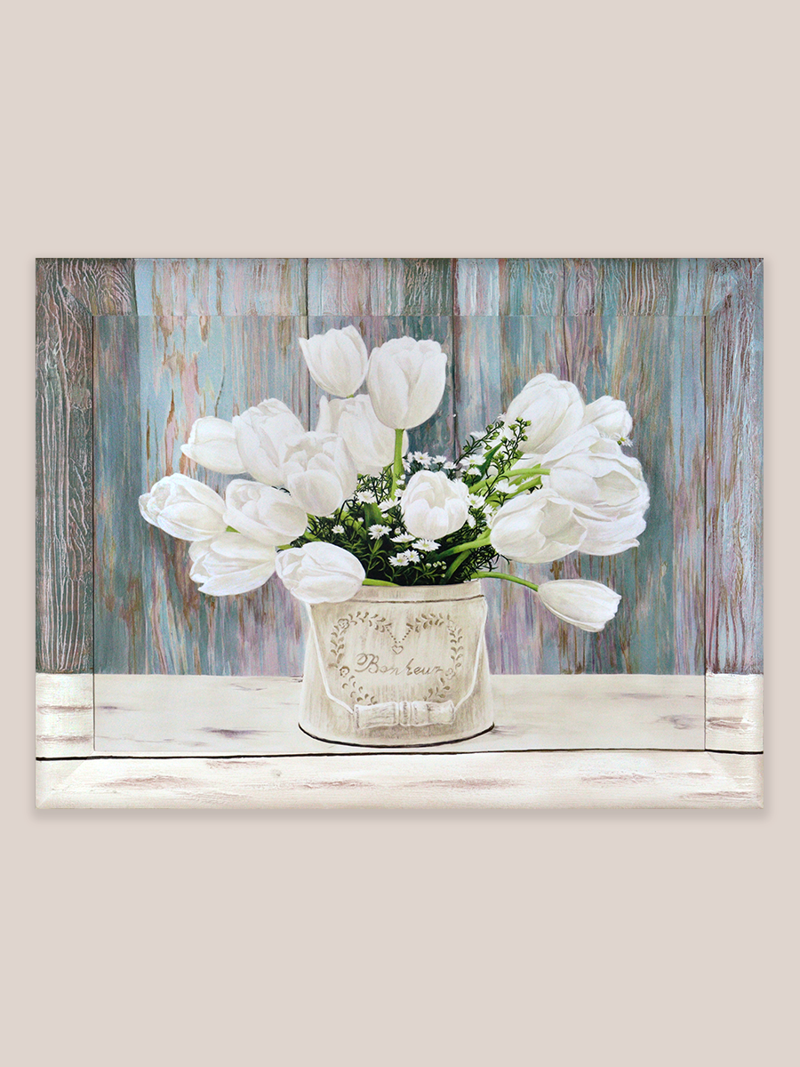 Картина на стену для интерьера Декарт настенный декор панно в раме багете в гостиную ванную детскую для офиса лофт пейзаж абстракция