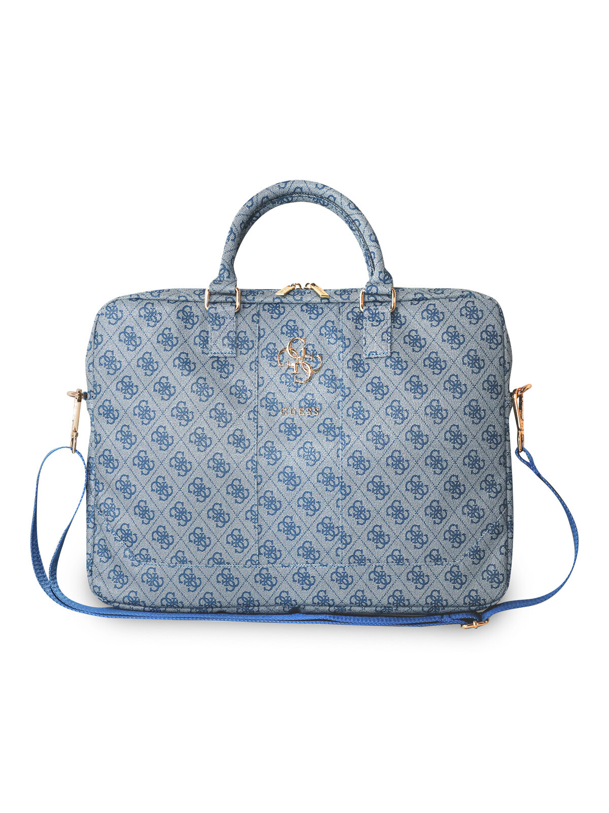 Guess для ноутбуков 15" сумка 4G Bag with Big metal logo Blue