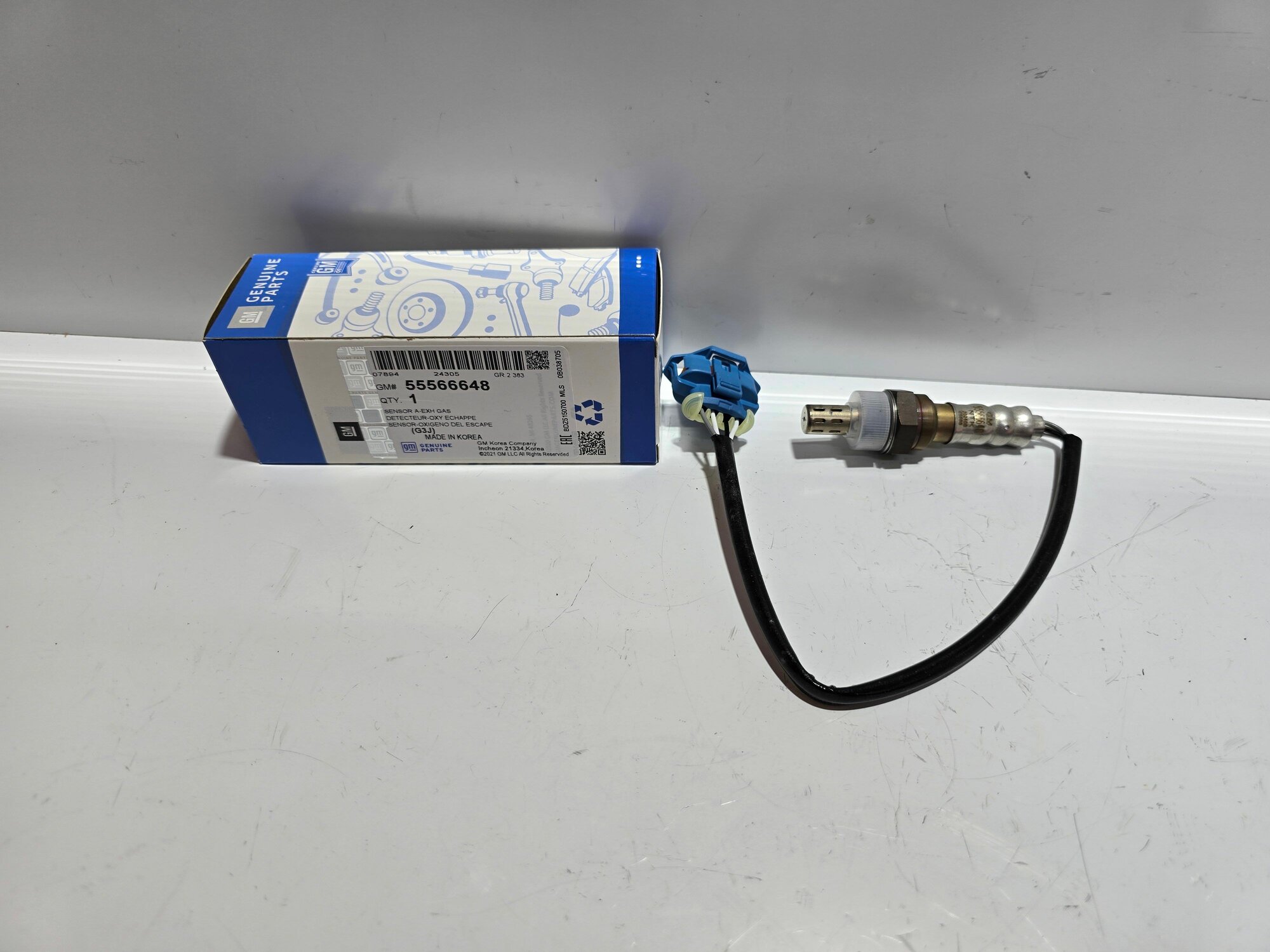 Датчик кислорода (лямбда-зонд) нижний после катализатора Круз, Орландо, Опель