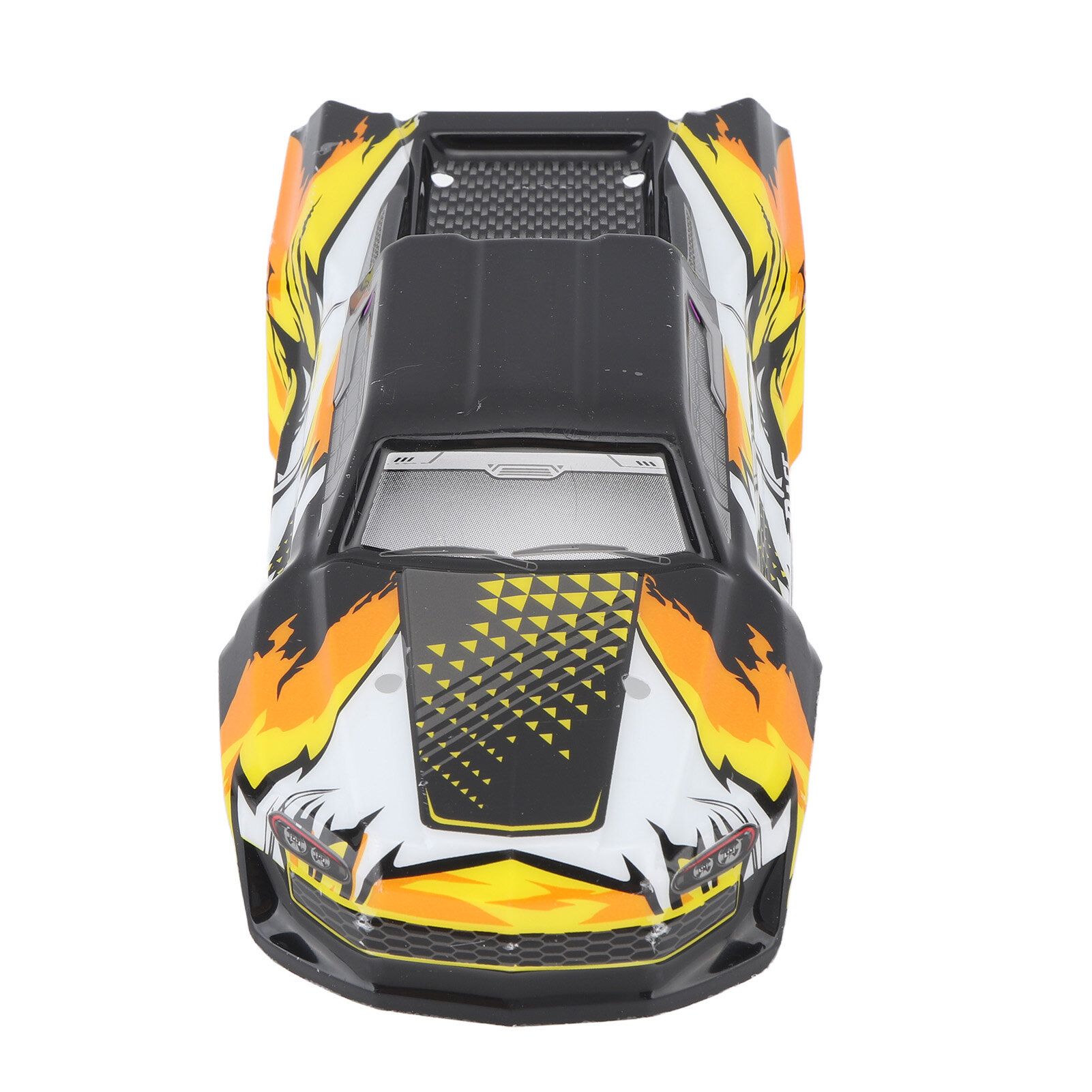 Кузов радиоуправляемой машинки 1/16 для SCY 16101PRO, ПВХ, оранжевый, запасные части, аксессуар для сборки.