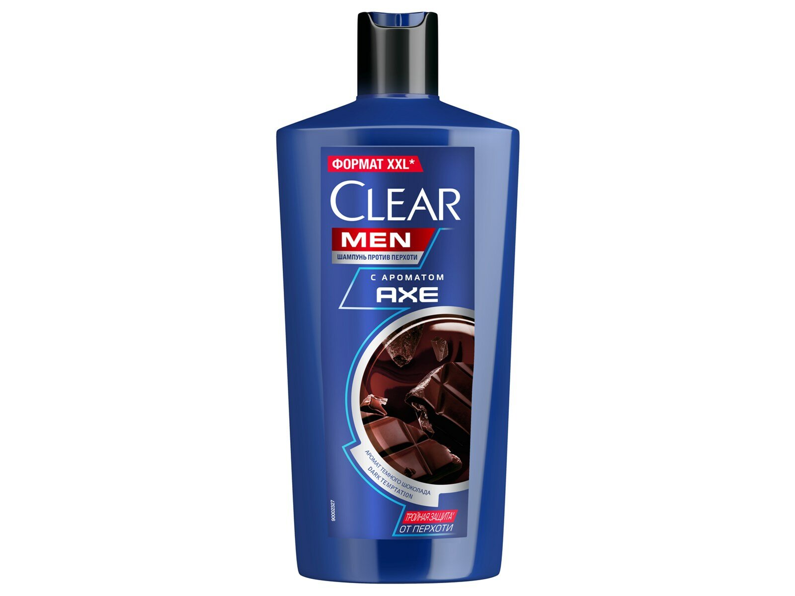 Шампунь Клиар Men Акс Dark Temptatopn против перхоти, 650мл, (2 шт)