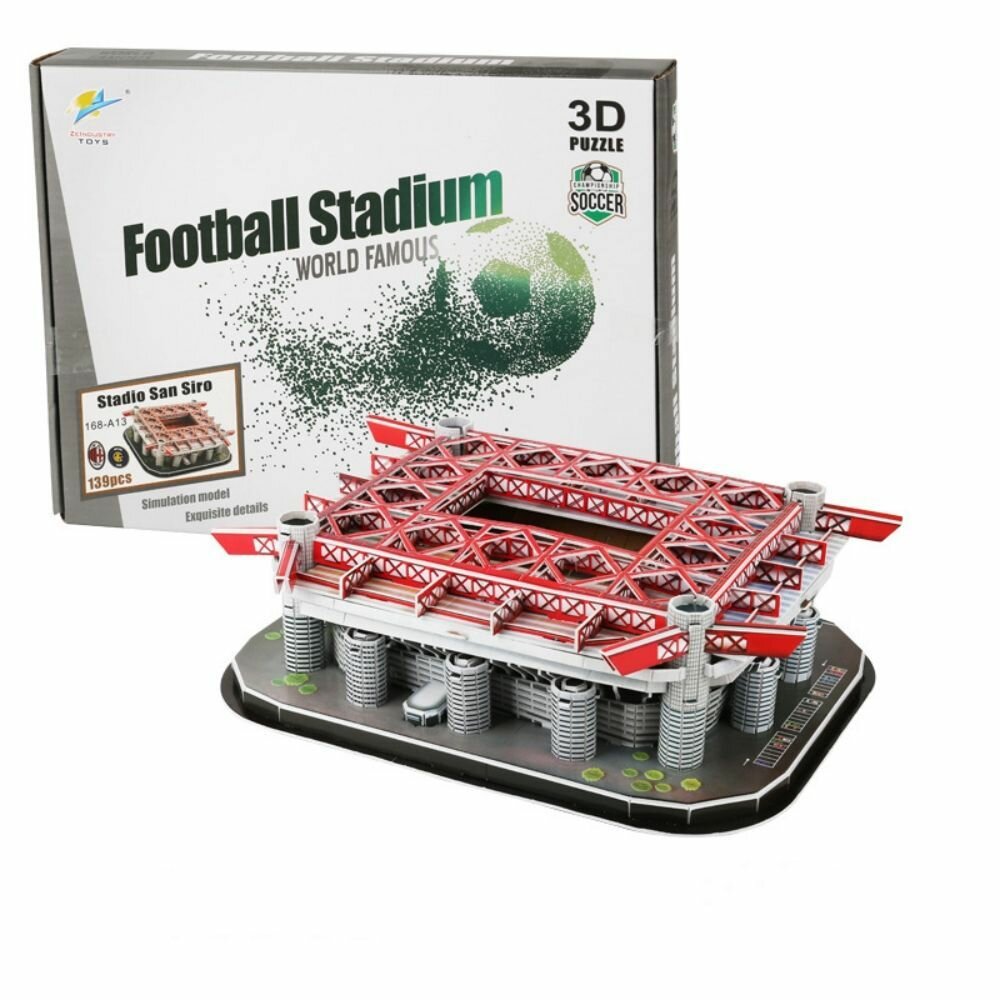 Классическая головоломка футбольного стадиона, 3D-головоломка с футбольным клубом, стадион Эмирейтс (Арсенал)