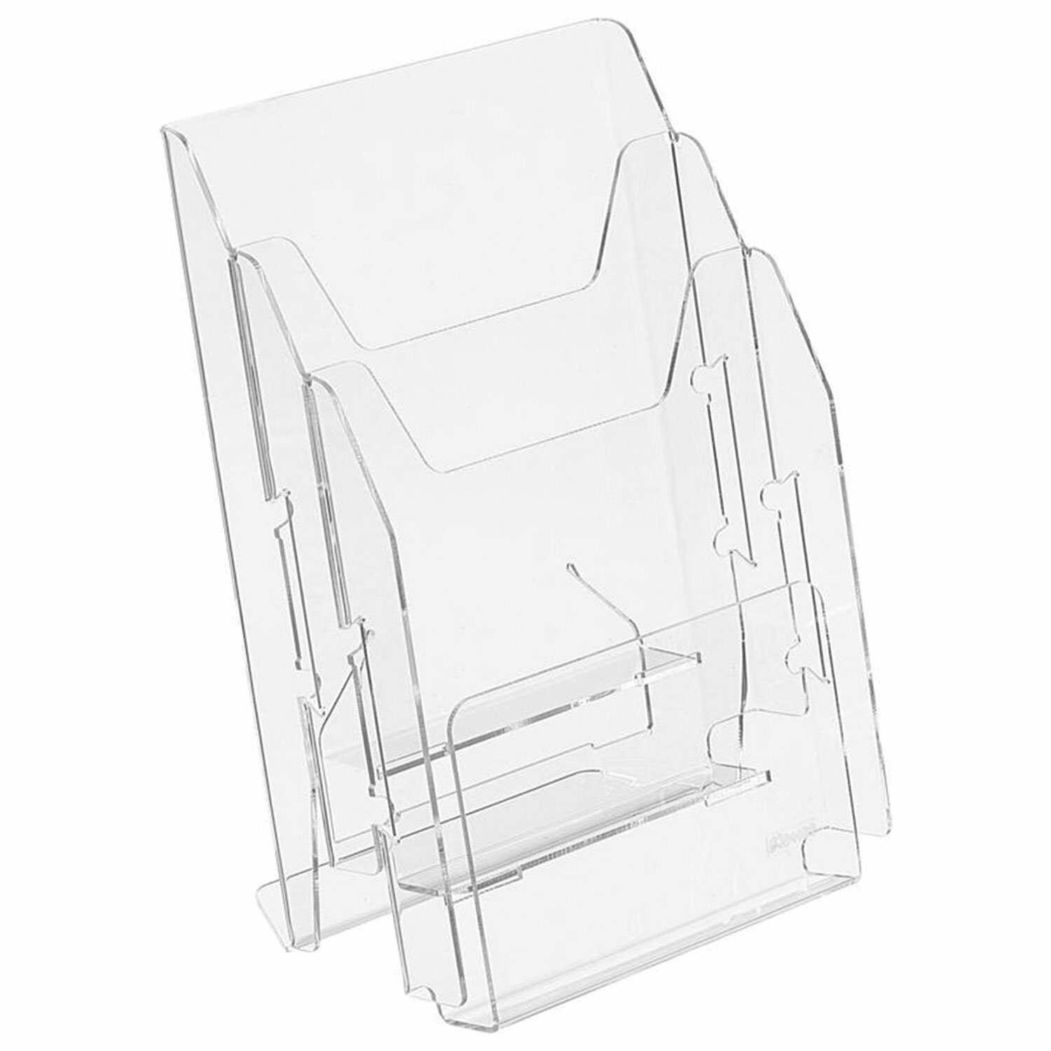 Стойка для рекламных материалов КНР вертикальная, 297х215х32 мм, А4, 3 отделения (503)