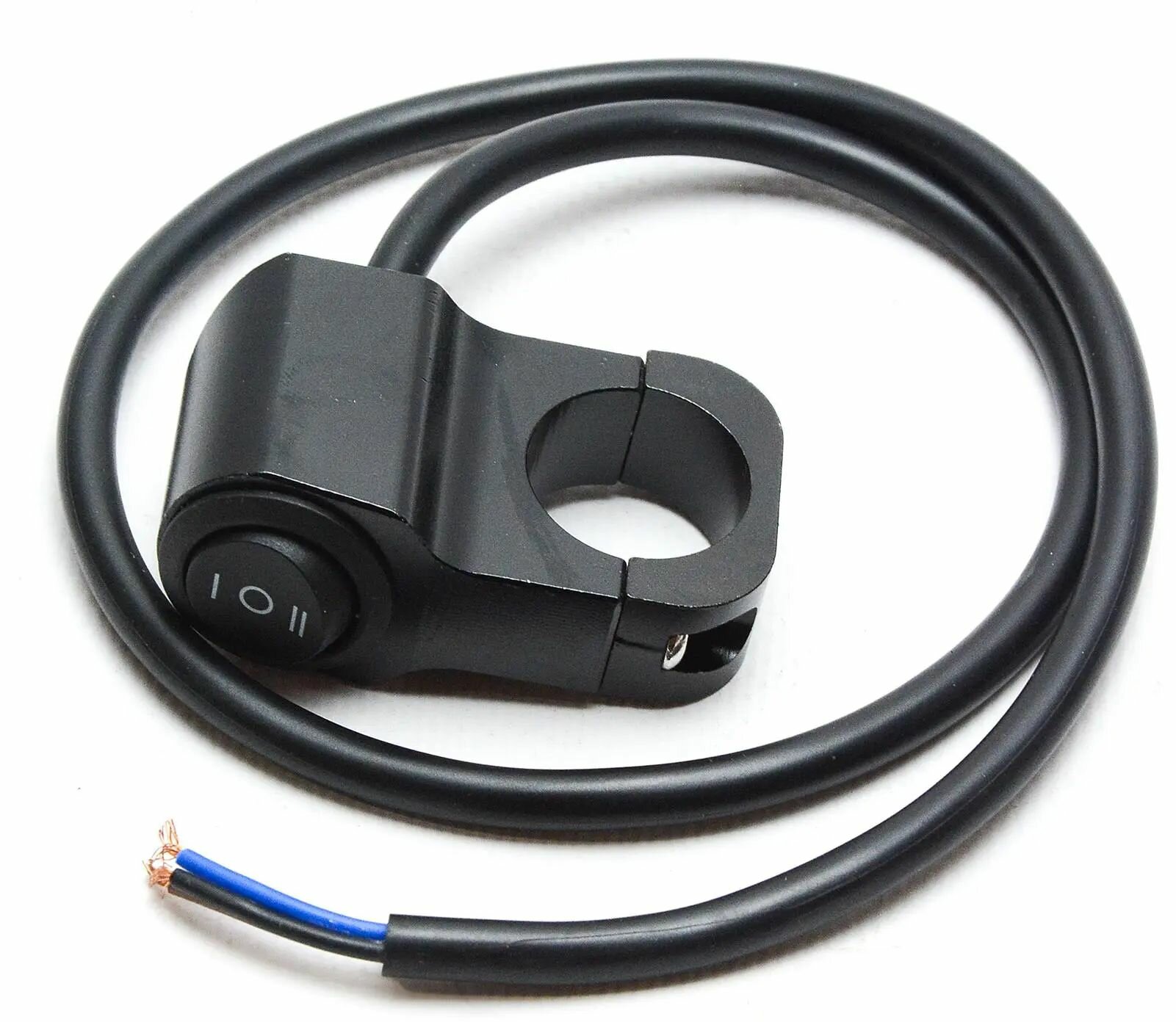 Переключатель 3 положения с креплением на руль 22мм CNC на мотоцикл, питбайк, эндуро.