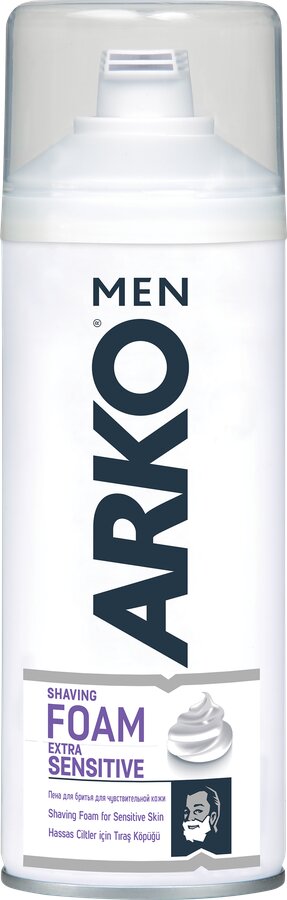 Пена для бритья ARKO Men Extra Sensitive, 400мл, (3 шт)