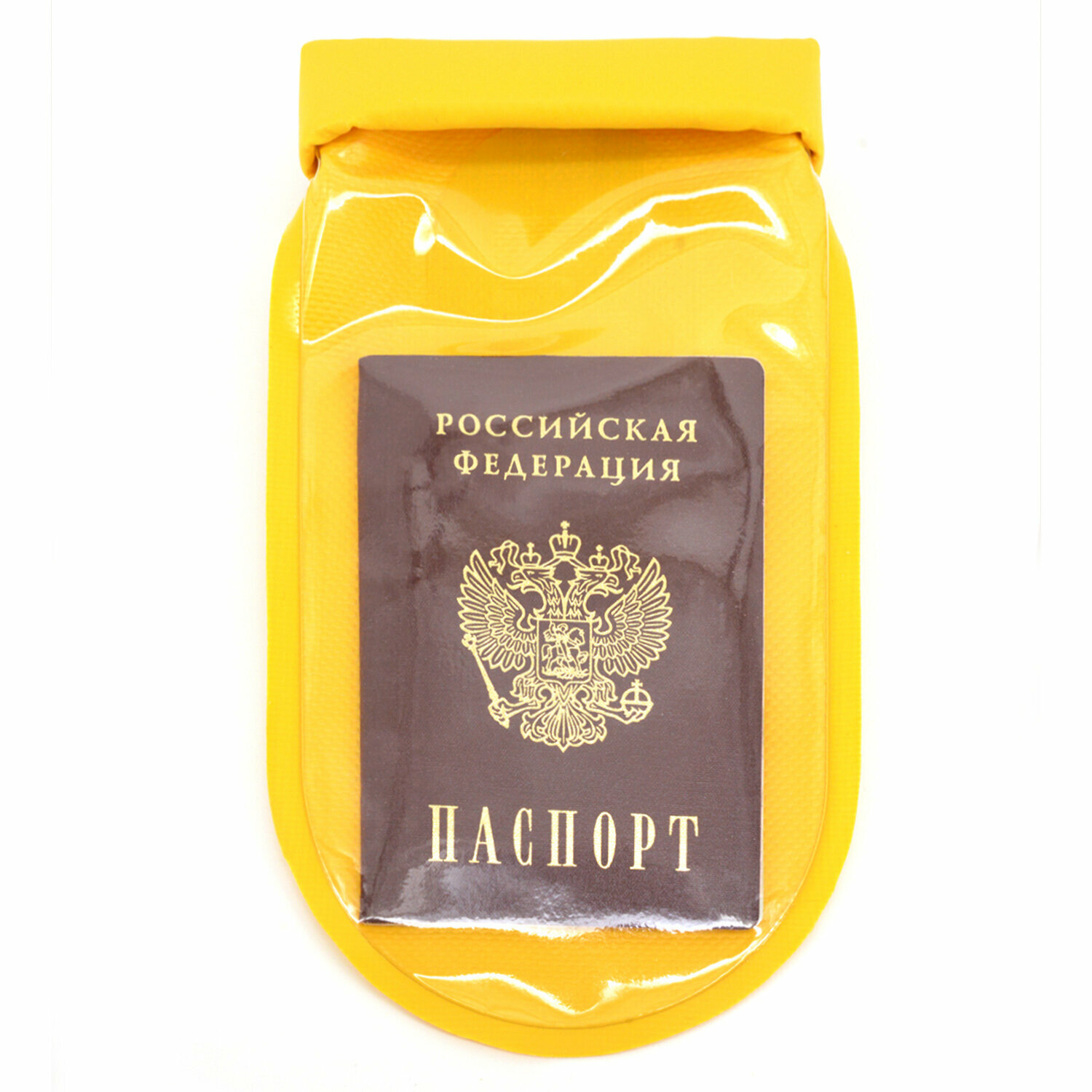 Чехол водонепроницаемый Germostar для смартфона и документов Желтый