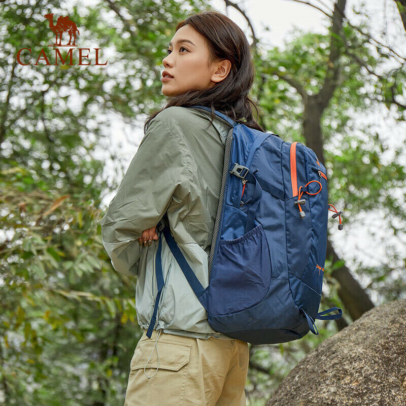 Рюкзак CAMEL, Outdoor Backpack Large Capacity Multifunctional Waterproof P, большая вместимость, водонепроницаемый, для активного отдыха, многофункциональный, городской, песочный/серый