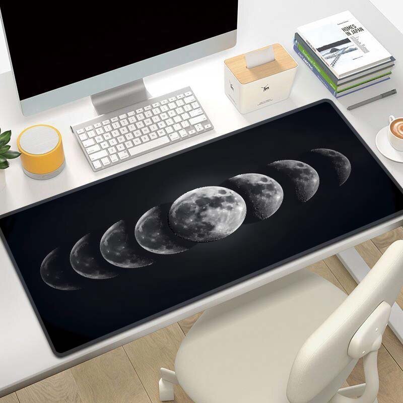 Коврик для мыши Liangcaida "B33-Фаза Луны", ткань, нескользящий, 1000x500 мм