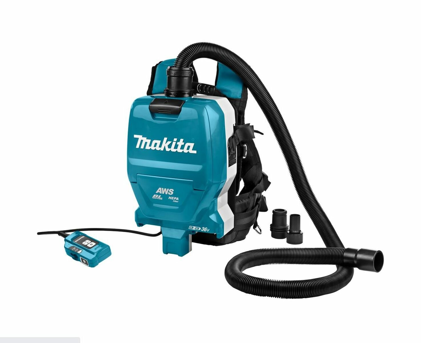 Аккумуляторный ранцевый пылесос Makita DVC265ZXU 18+18В LXT (без АКБ и З/У)